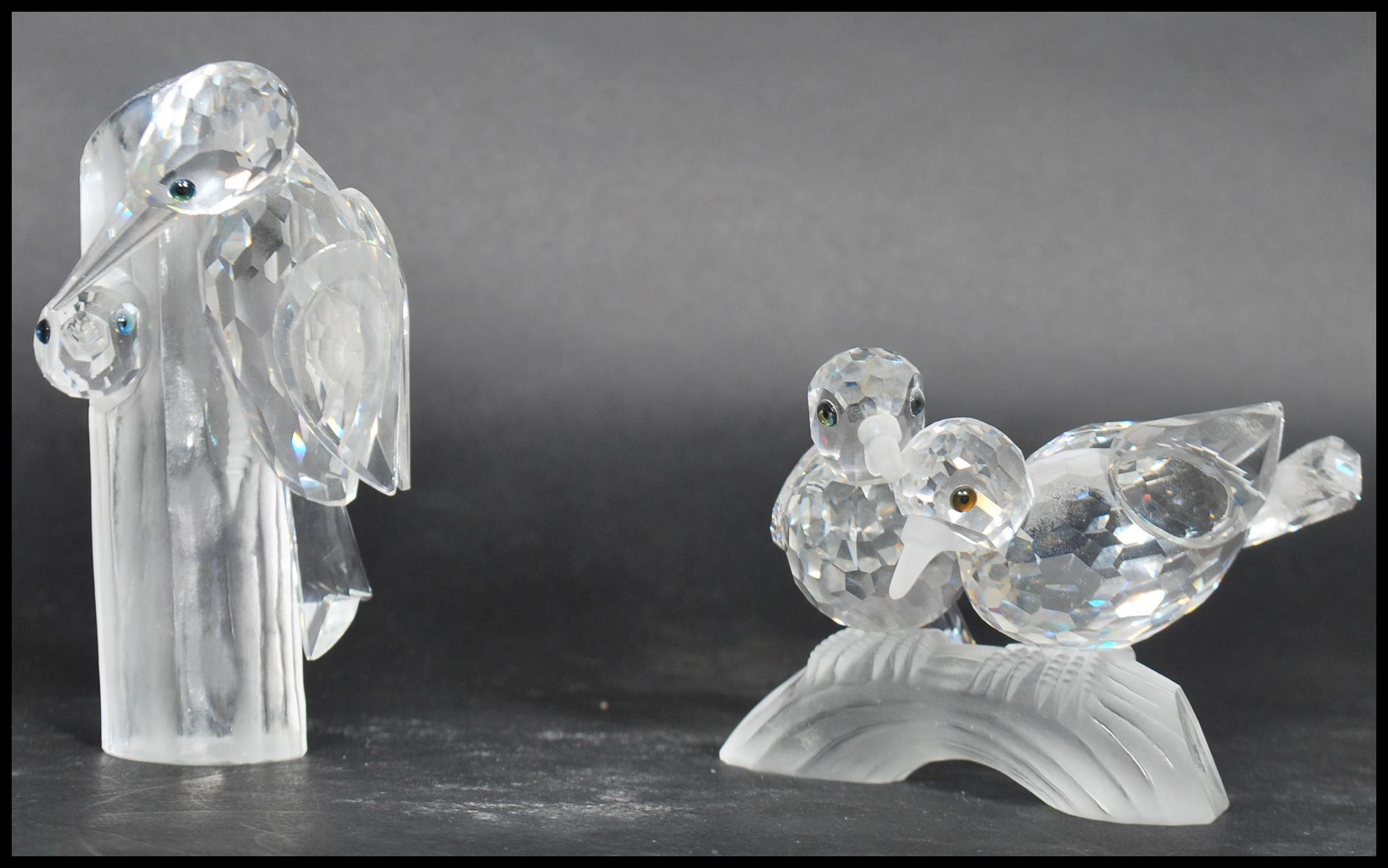 Two Swarovski SCS Collectors Society Members Only Cut Crystal Annual ...