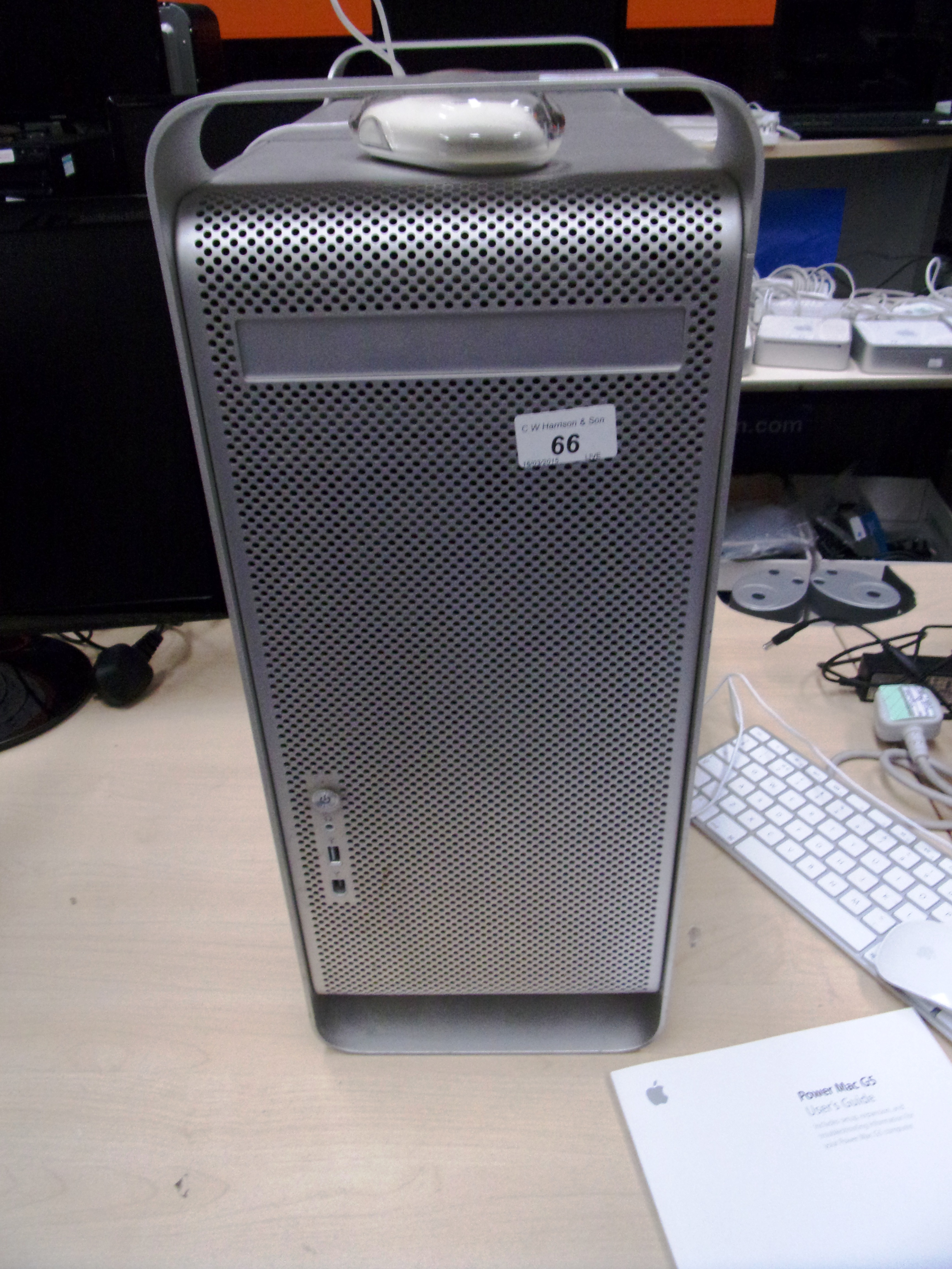 Apple Power Mac G5 tower computer model no A1047 EMC No 1969C no power ...