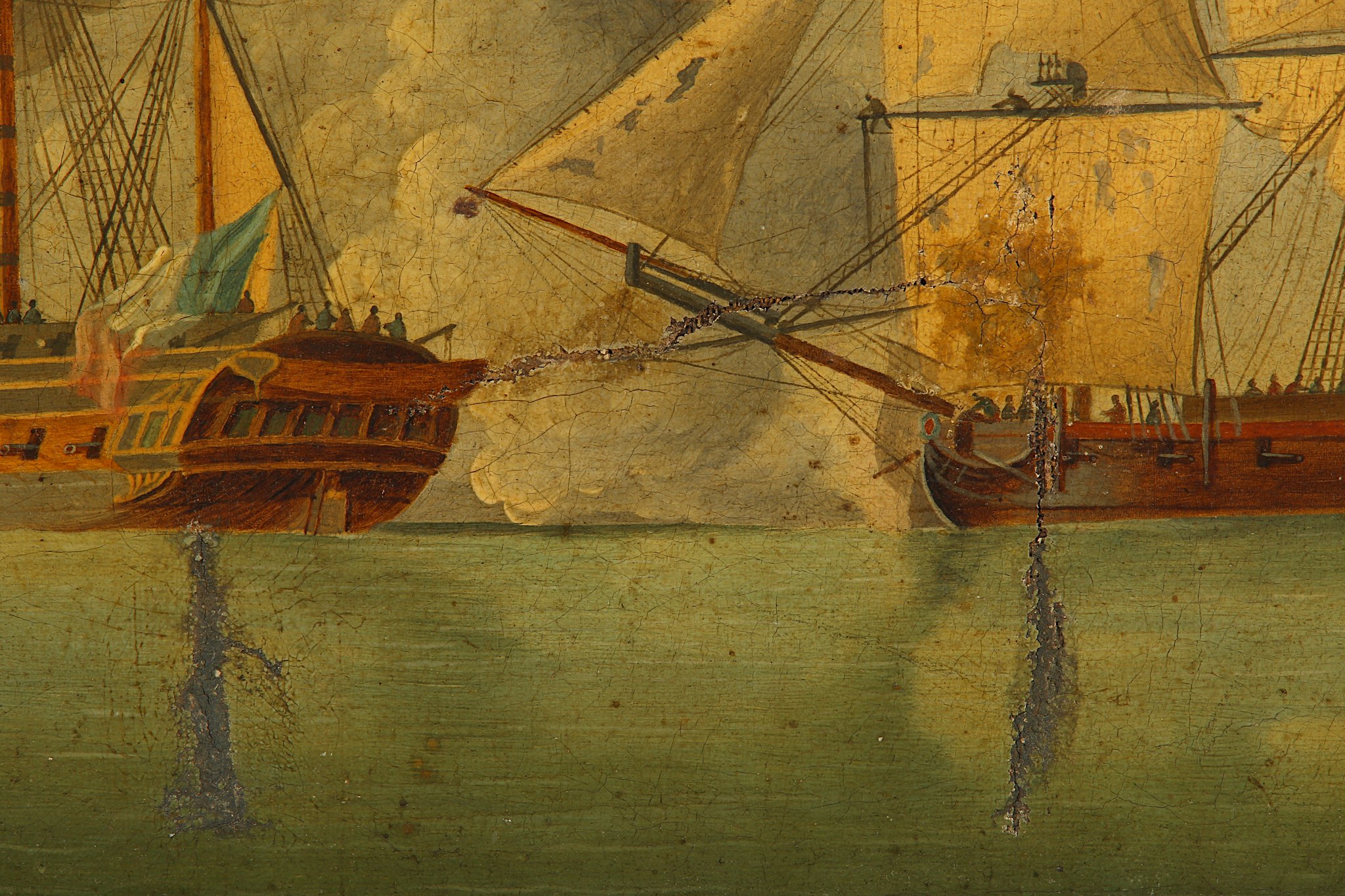 CIRCLE OF WILLIAM ANDERSON (1757-1837 LONDON) The French frigate Pallas ...