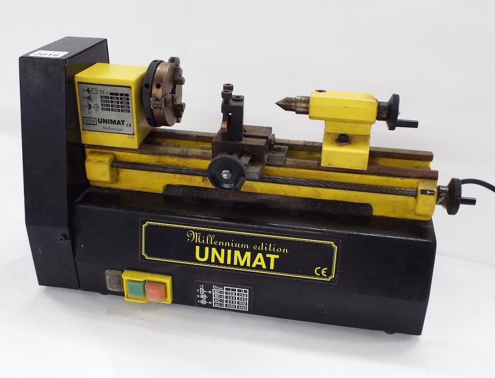 Emco Unimat Millennium edition electric lathe