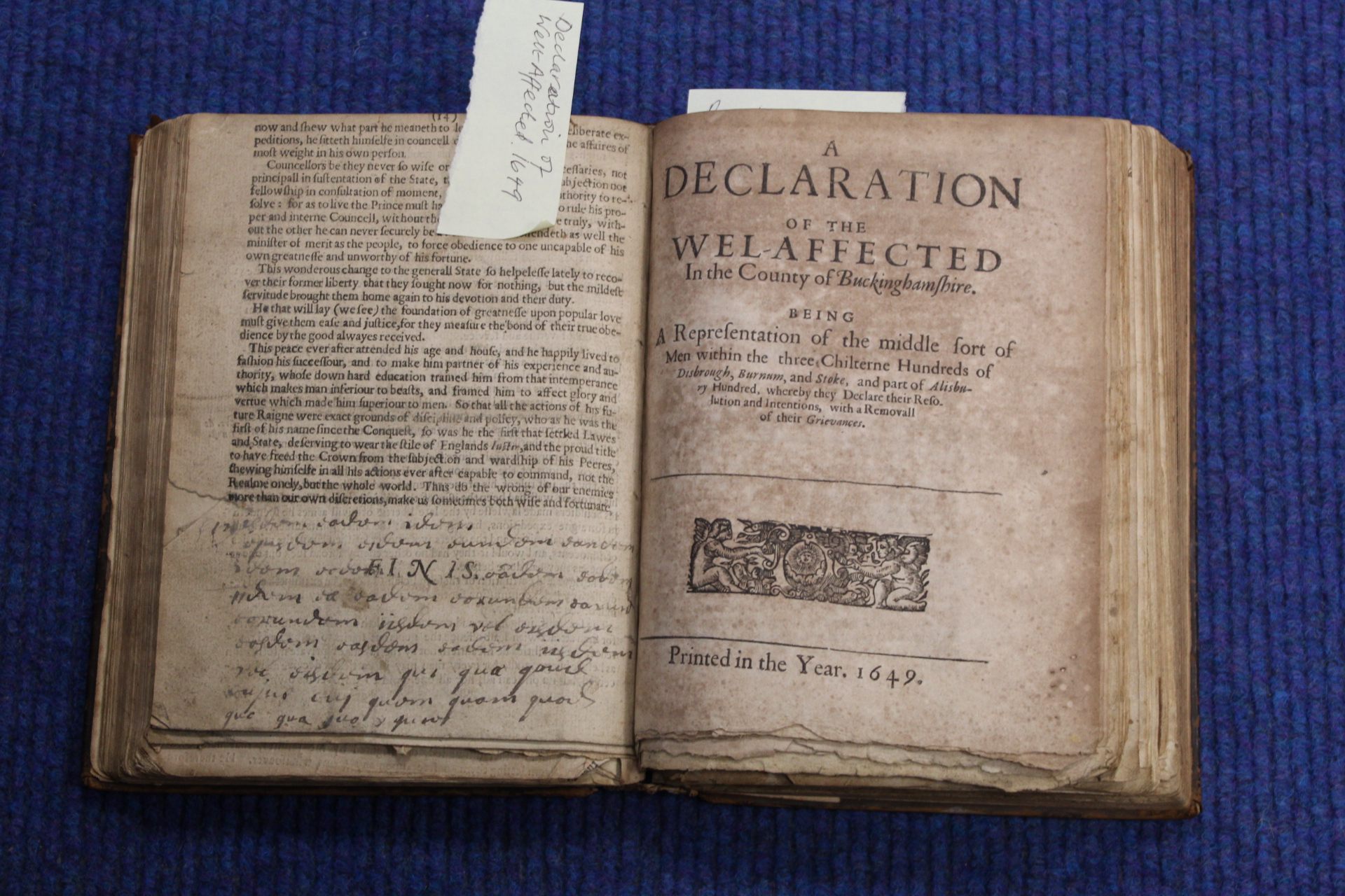 17TH CENTURY TRACTS & PAMPHLETS (Civil War, Restoration & English ...