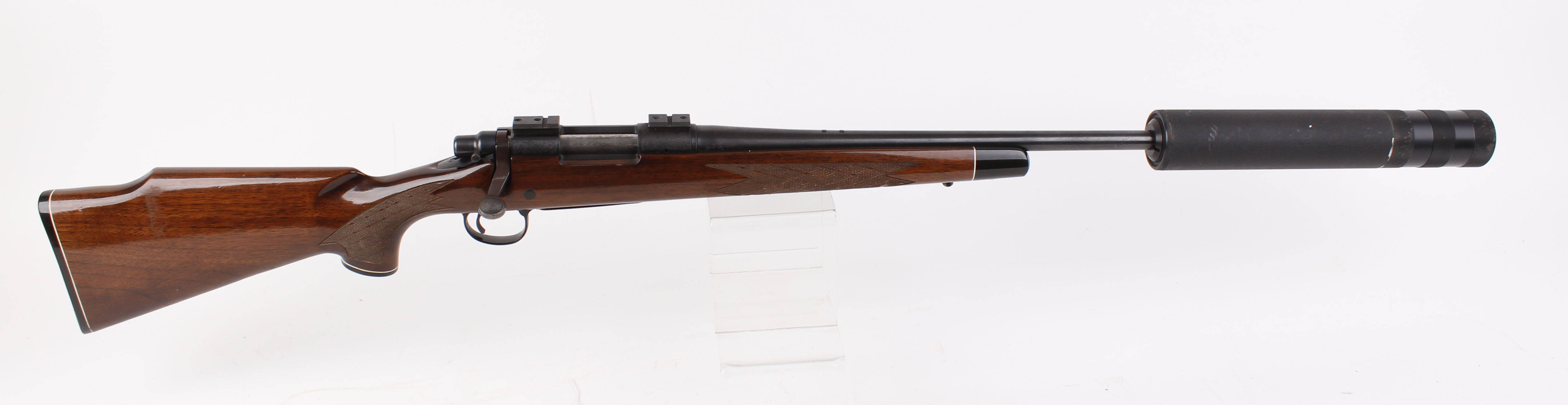 .223 Remington bolt action 5 shot rifle, 24 ins threaded barrel ...