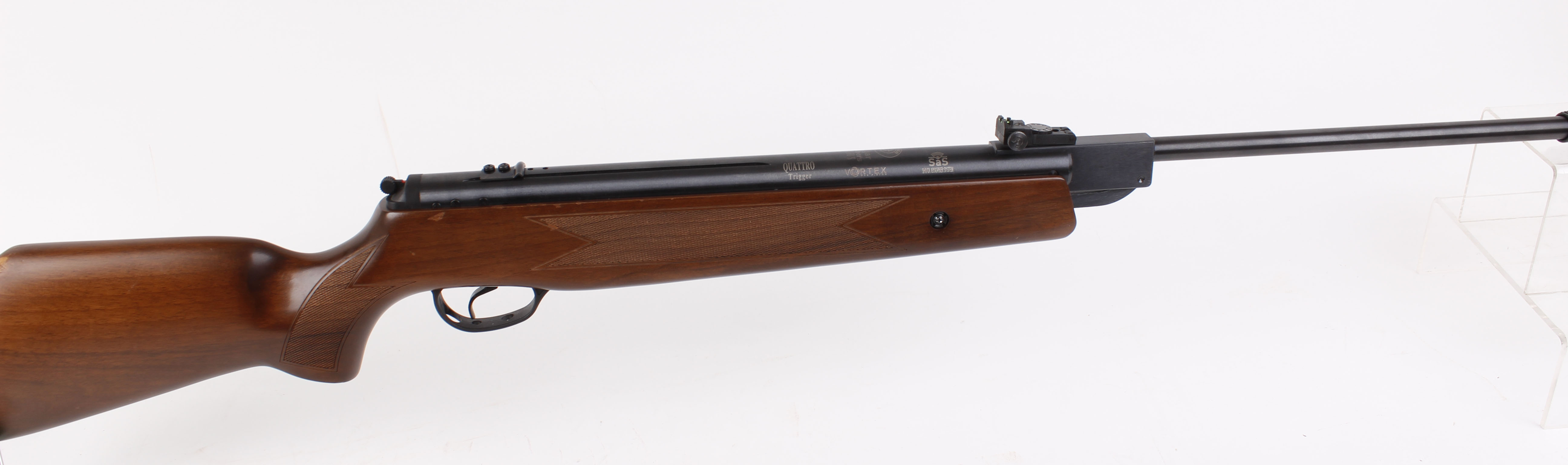 .22 Edgar Hatsan Model 60S Quattro break barrel air rifle, no ...