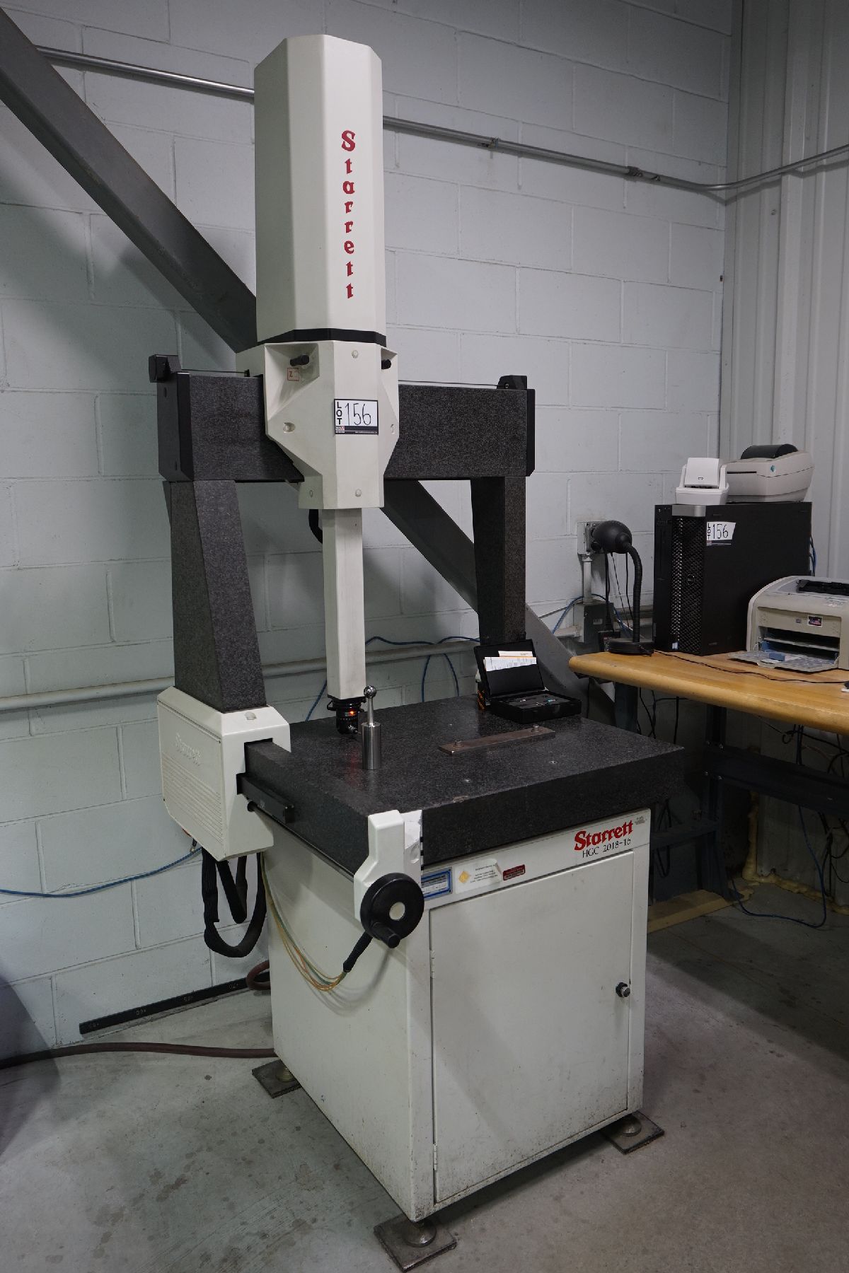 Starrett Model HGC-2018-16 Manual Coordinate Measuring Machine, Serial ...