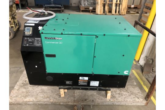 Cummins Onan Commercial QG Generator model 10HDKJCC-42345G s/n G170209266