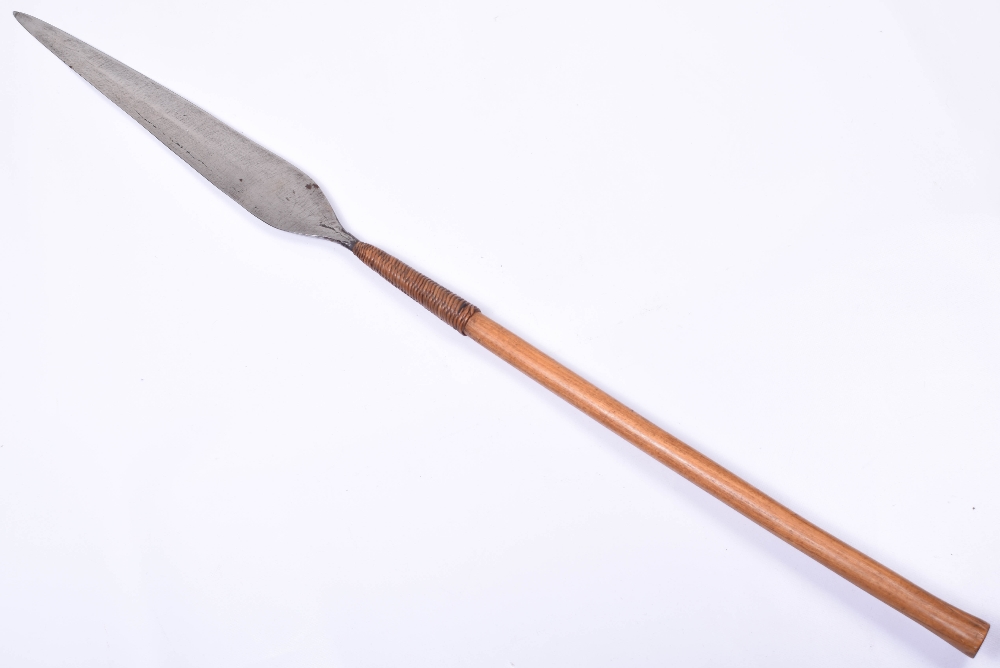 Zulu Warriors Stabbing Spear “Iklwa”, very good example of the classic ...