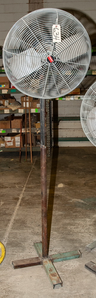 Dayton 24 Inch 1/4hp Pedestal Fan, Located at Plant # 1, 3304 Aerial ...