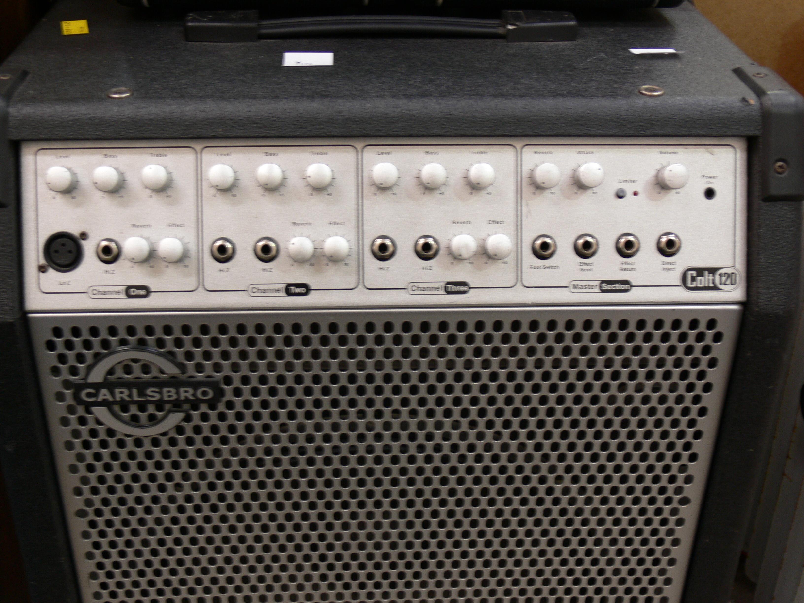 * A Carlsbro Colt 120 IS A Keyboard Combo Amplifier with three ...