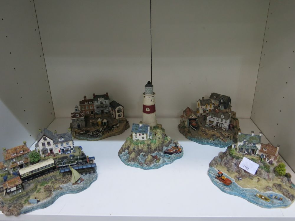 10 x Danbury Mint collectables from 'The RNLI Collection' and 'The ...