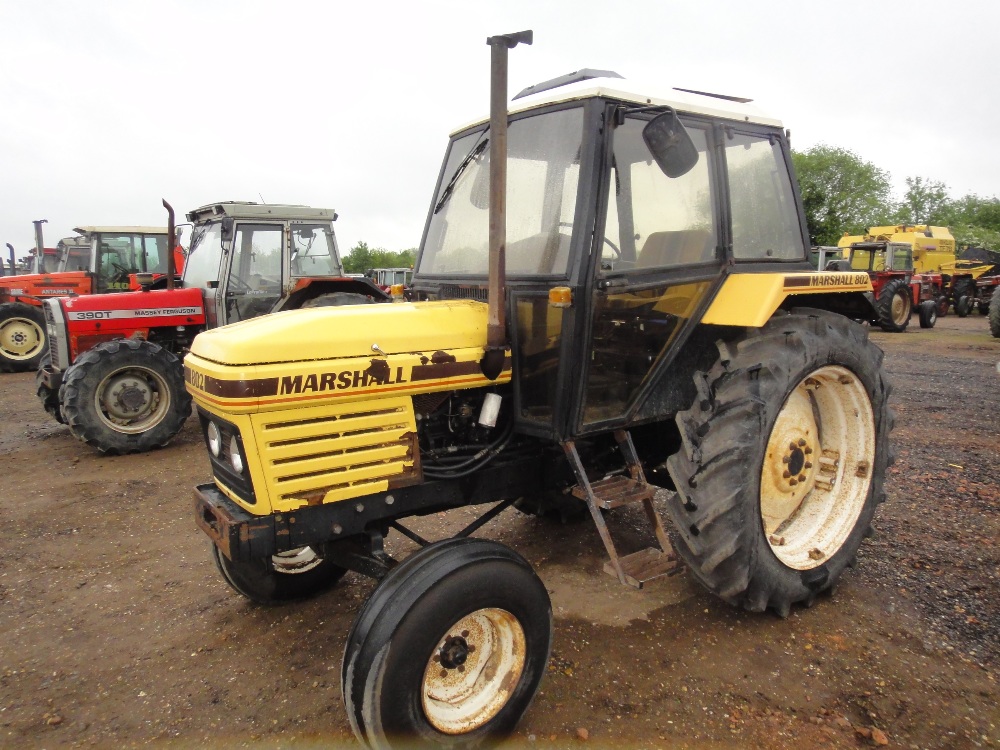 MARSHALL 802 TRACTOR. 4500 Hrs S/N 802S011S802A