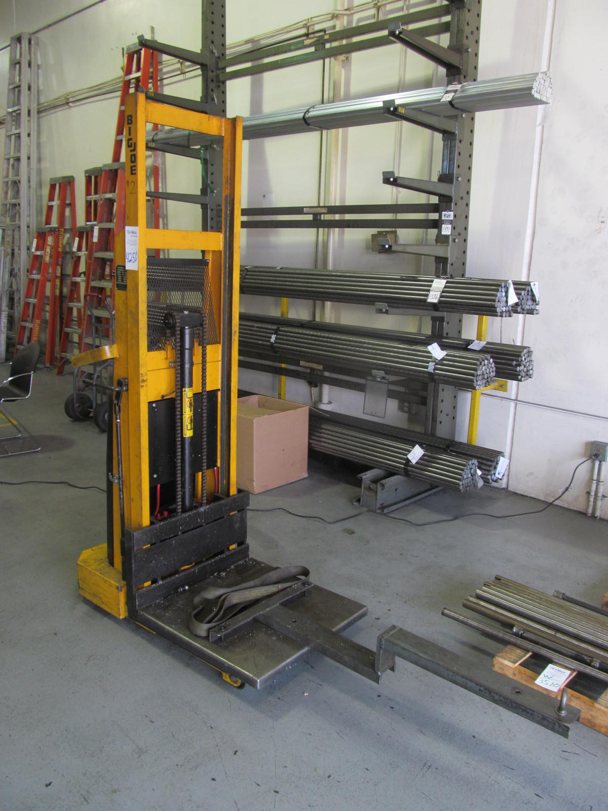Big Joe Model 1518-R6 Electric 1500 lb. Die Lift Cart, Serial Number ...