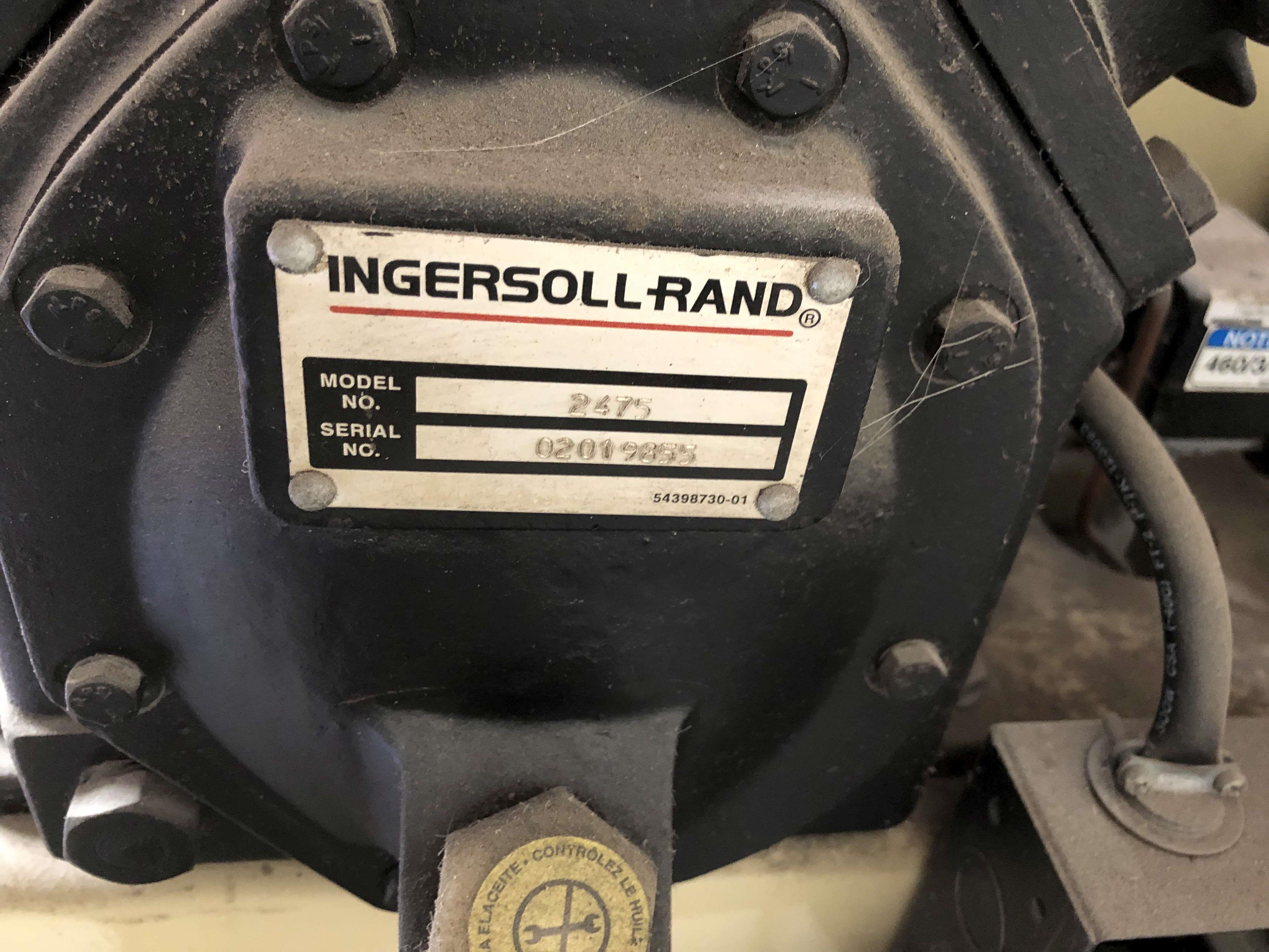 Ingersoll Rand 5 HP Air Compressor, 2 Stage Air Compressor Pump (Model ...
