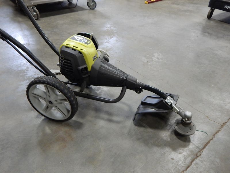 RYOBI MODEL T430 4-CYCLE GAS POWERED WHEELED TRIMMER
