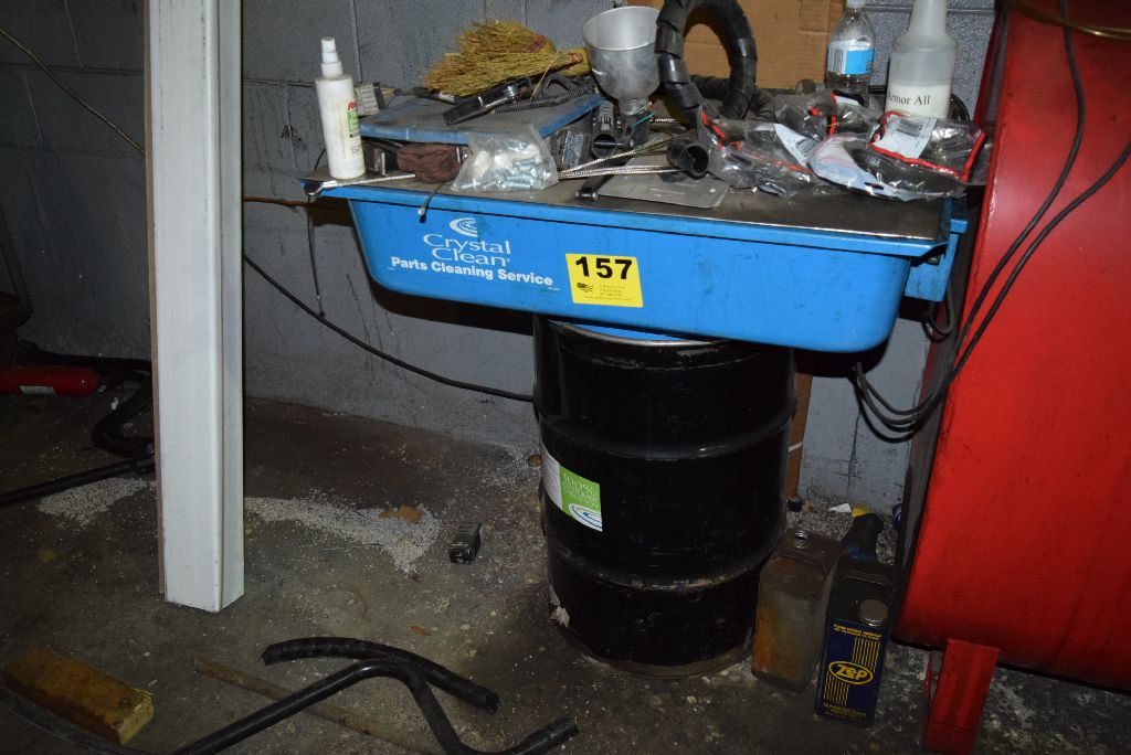 CRYSTAL CLEAN PARTS WASHING STATION