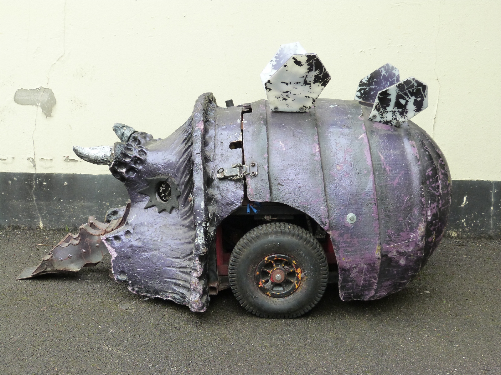 Robot Wars Matilda, built with the original robot shell made by the BBC ...