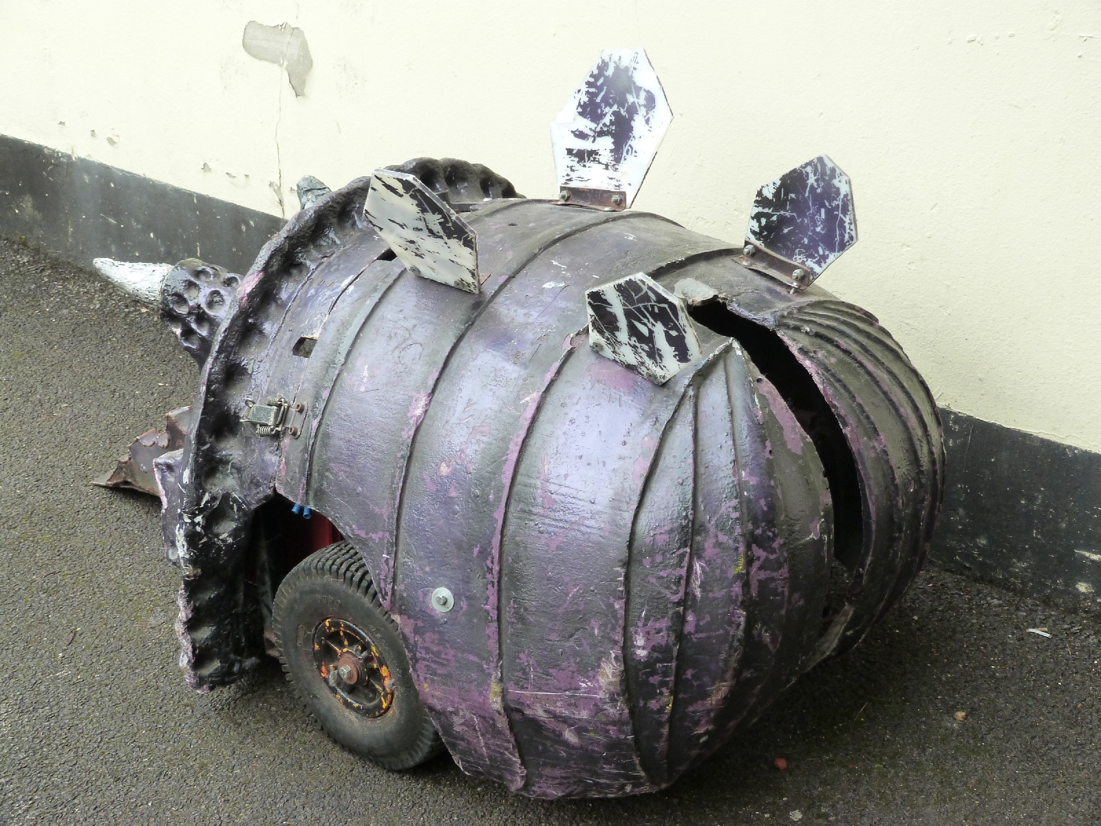 Robot Wars Matilda, built with the original robot shell made by the BBC ...