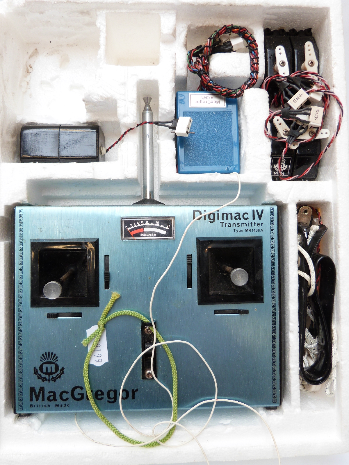 MacGregor Radio Control transmitter, in original box with instructions