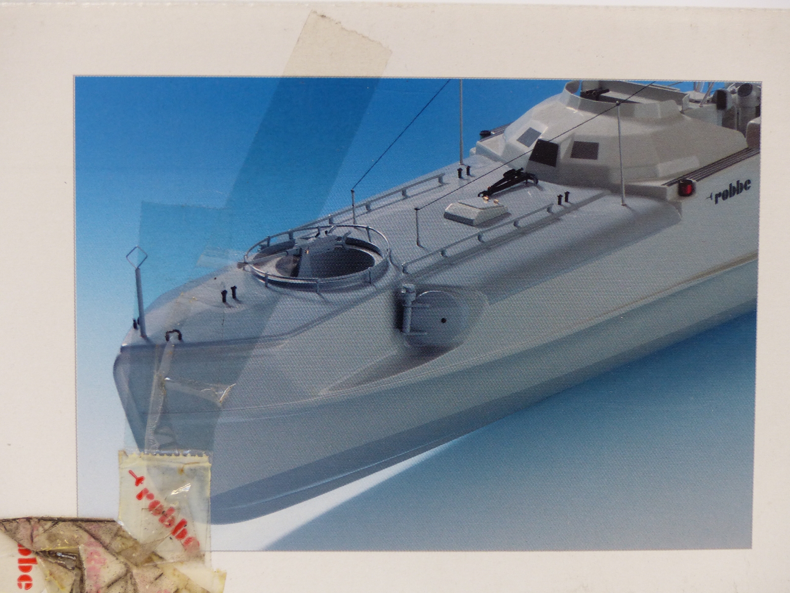 Robbe 1:40 scale model Schnellboot S130 high speed torpedo boat kit ...