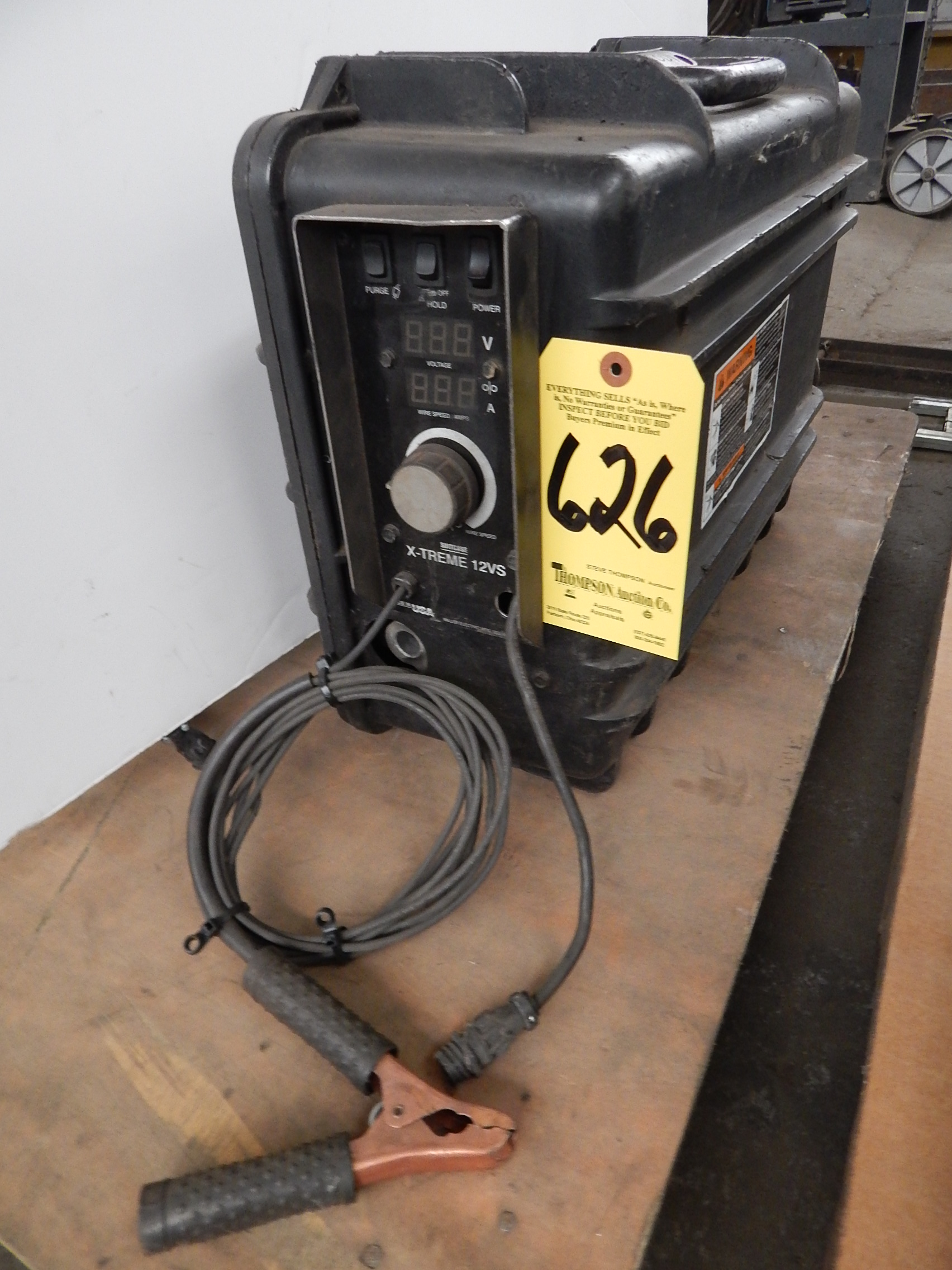 { Choice of lots: 624, 625, 626 } } } Miller X-Treme 12VS Suitcase Welder