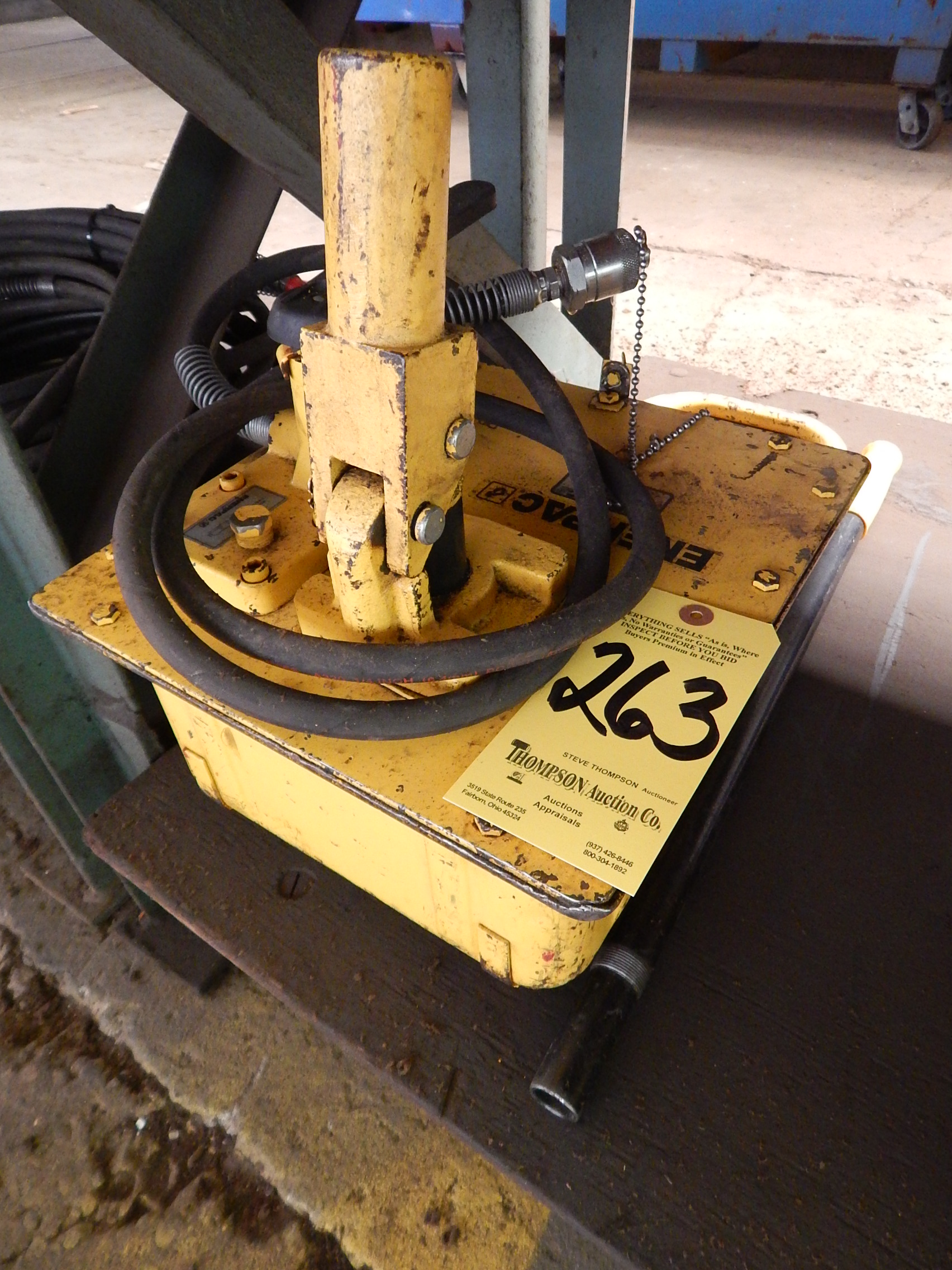 { Choice of lots: 263, 264, 265, 266 } } } } } } Enerpac Model P462 ...