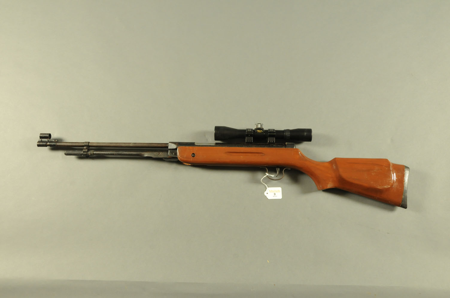 Snow Peak .22 under lever air rifle, 17.5 inch barrel, length 104 cm ...