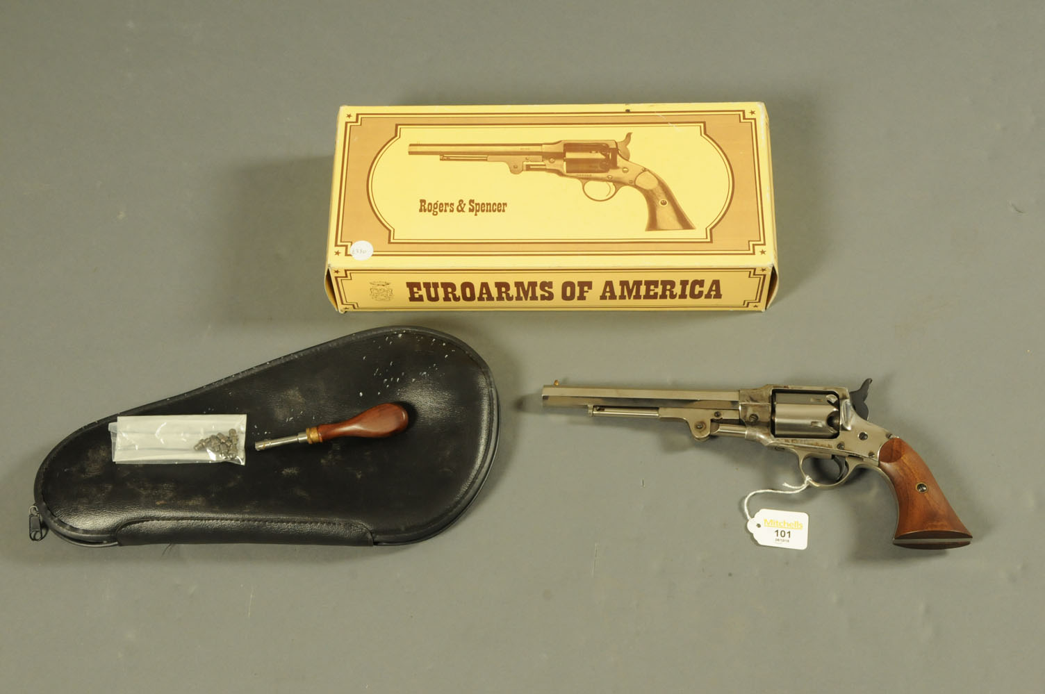Euro Arms of America Rogers & Spencer .44 Cal black powder single ...