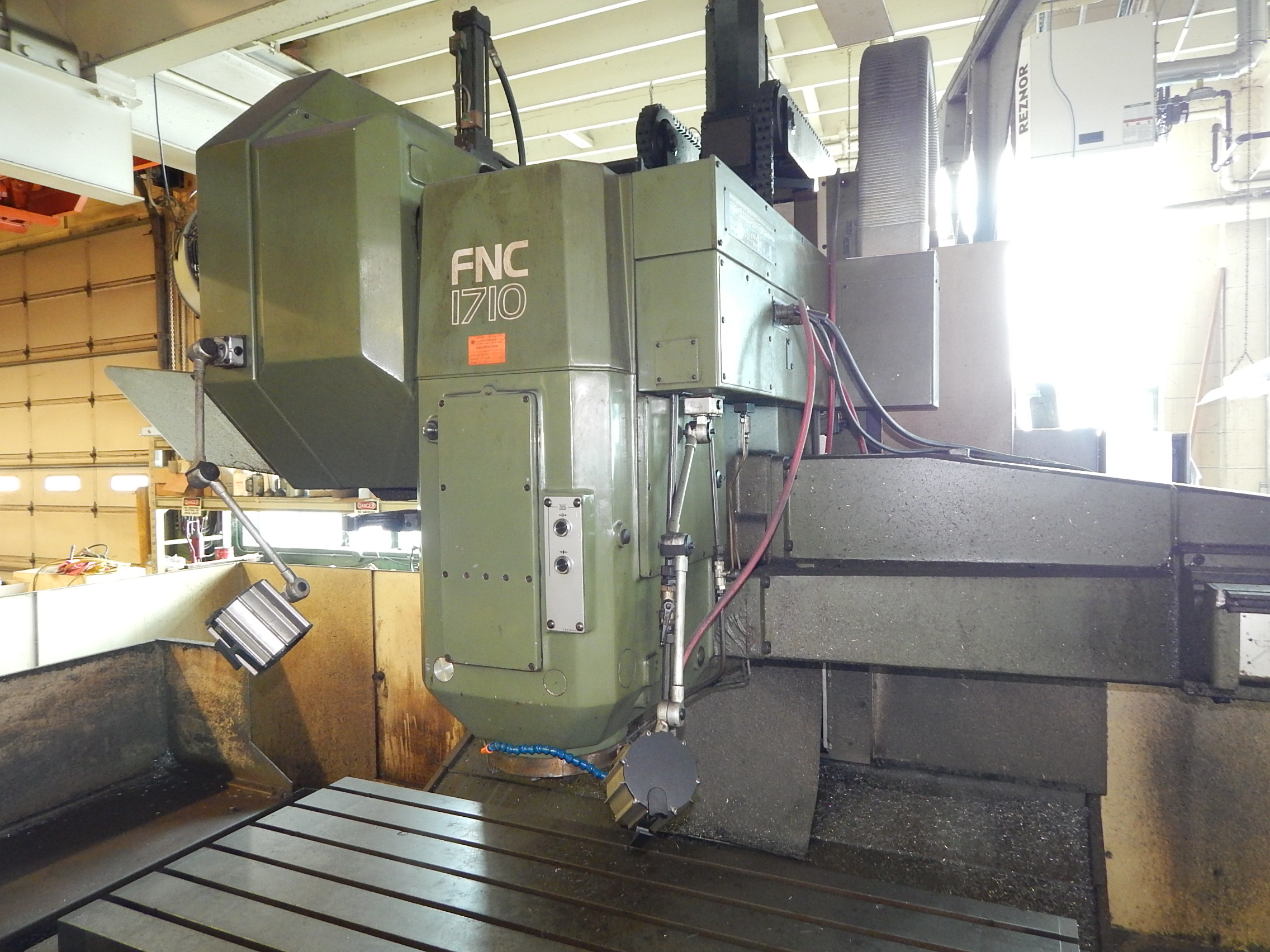 Leblond Makino Model FNC1710 CNC Vertical Machining Center/Copy Mill, S ...