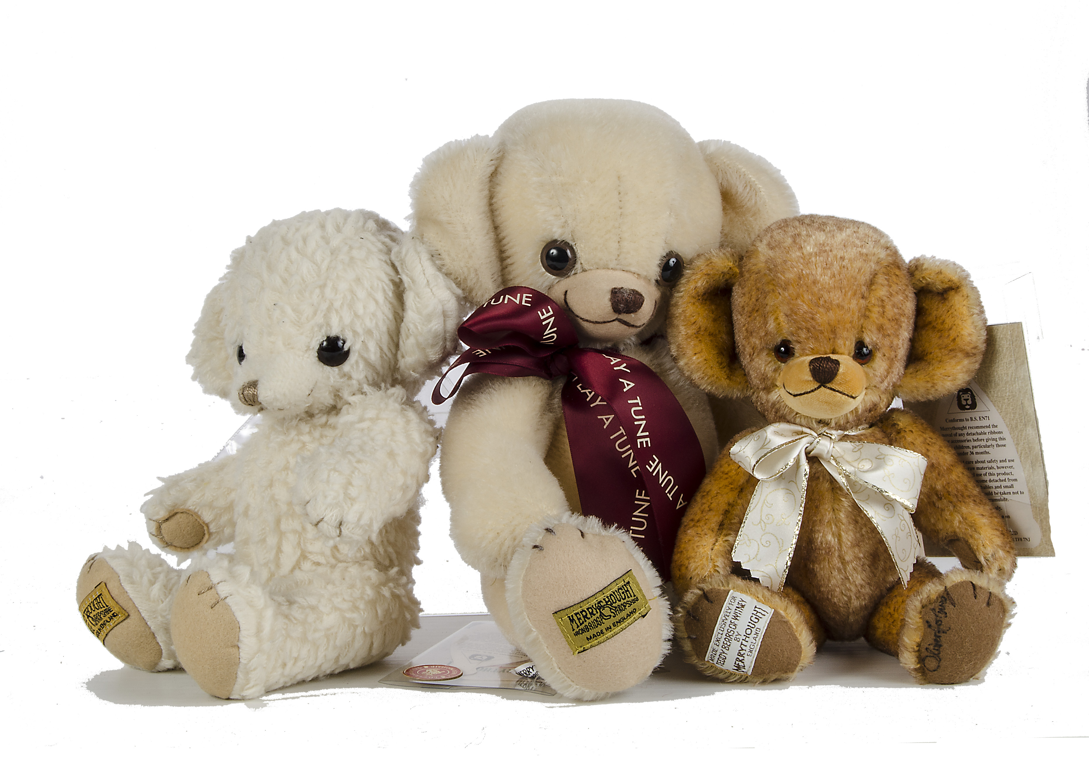 Three Merrythought Limited Edition Cheeky Teddy Bears: a Rusty Cheeky ...