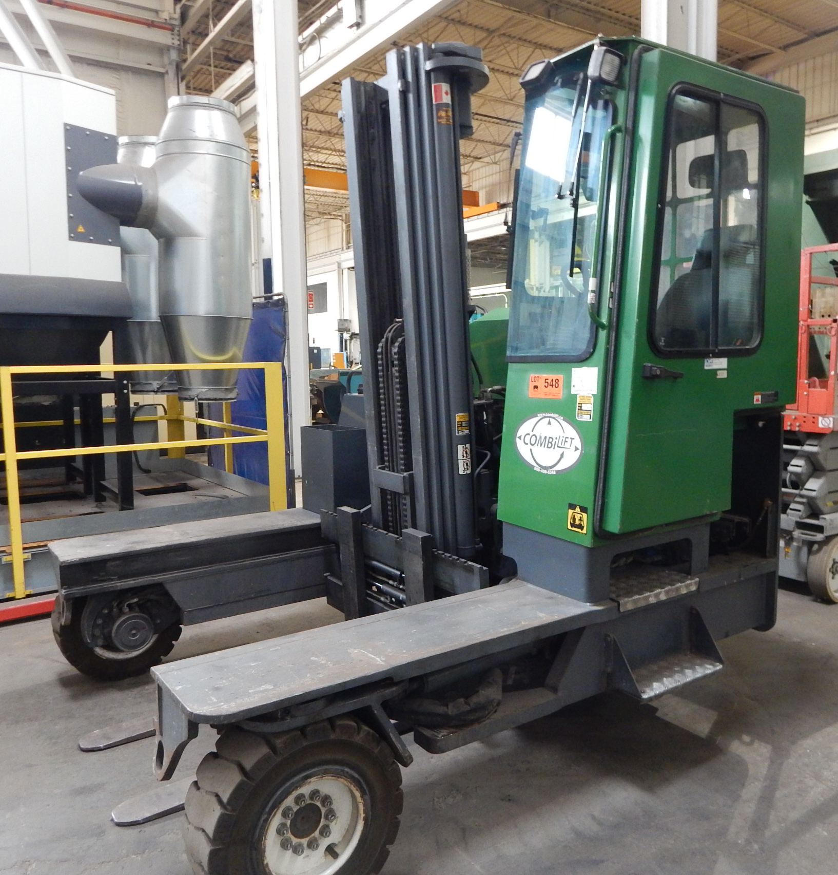 COMBILIFT (2009) CL22100LA 10,000 LBS CAPACITY BI-DIRECTIONAL 3-WHEEL ...