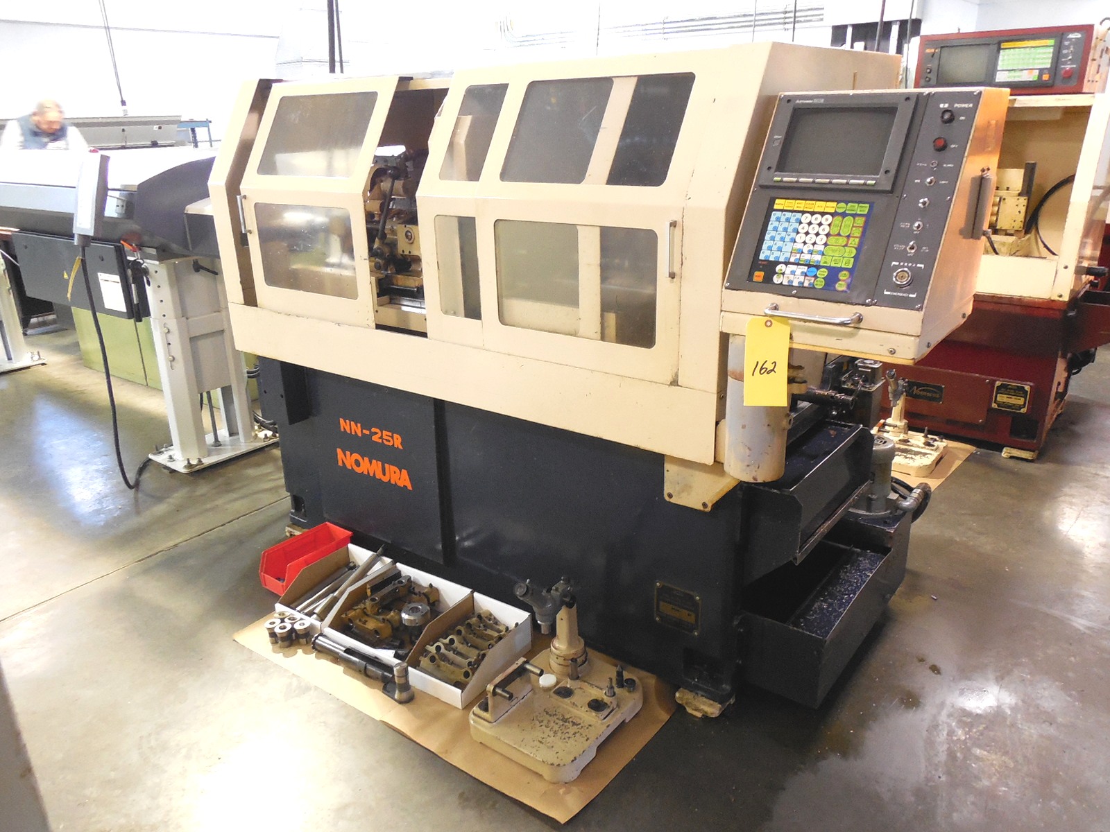 NOMURA MOD.NN-25R SWISS TYPE CNC SCREW MACHINE-S/N 59128801, 31/32 ...