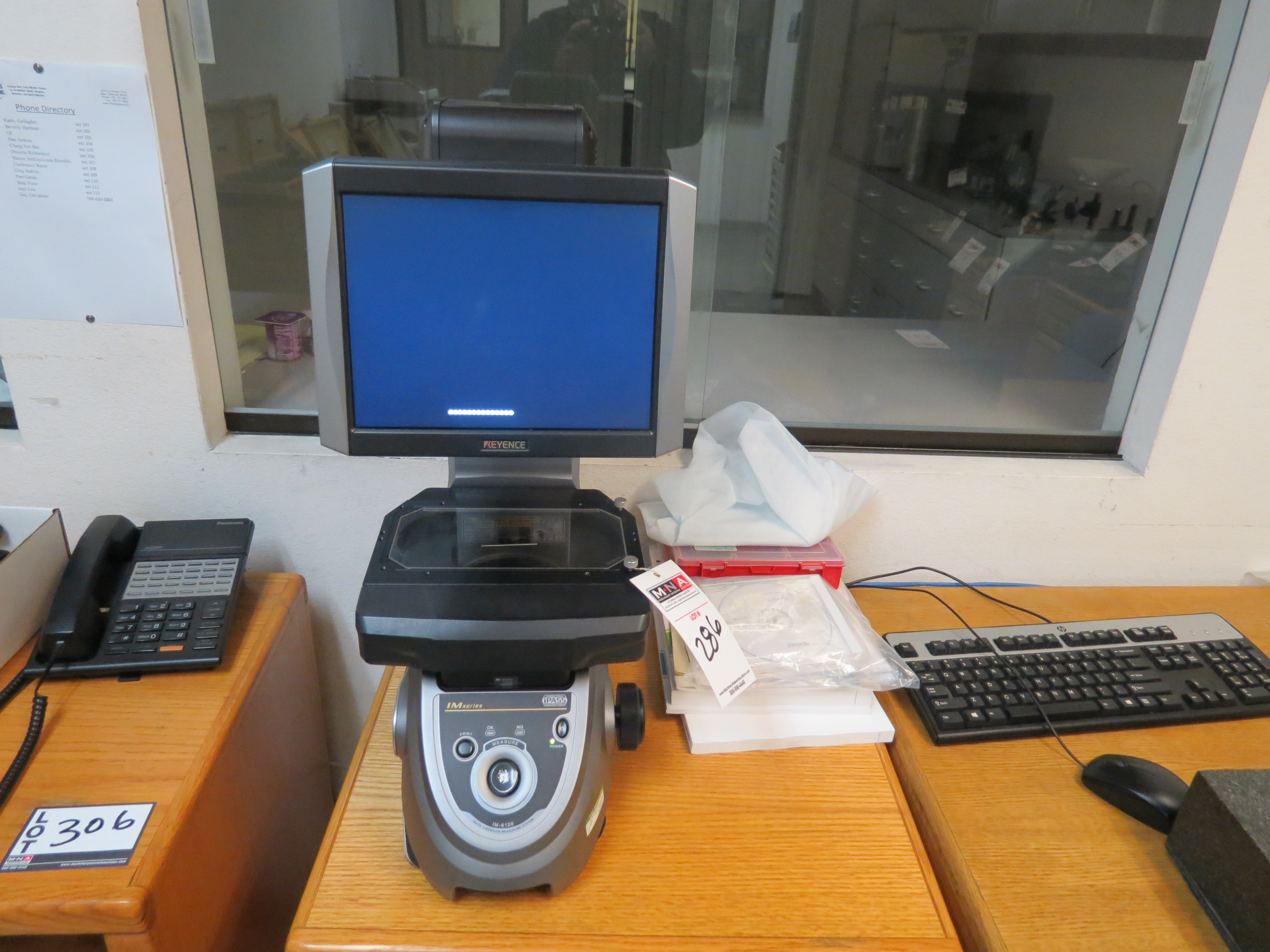 Keyence IM-6120 Optical Measuring Machine w/PC-new 2013-14