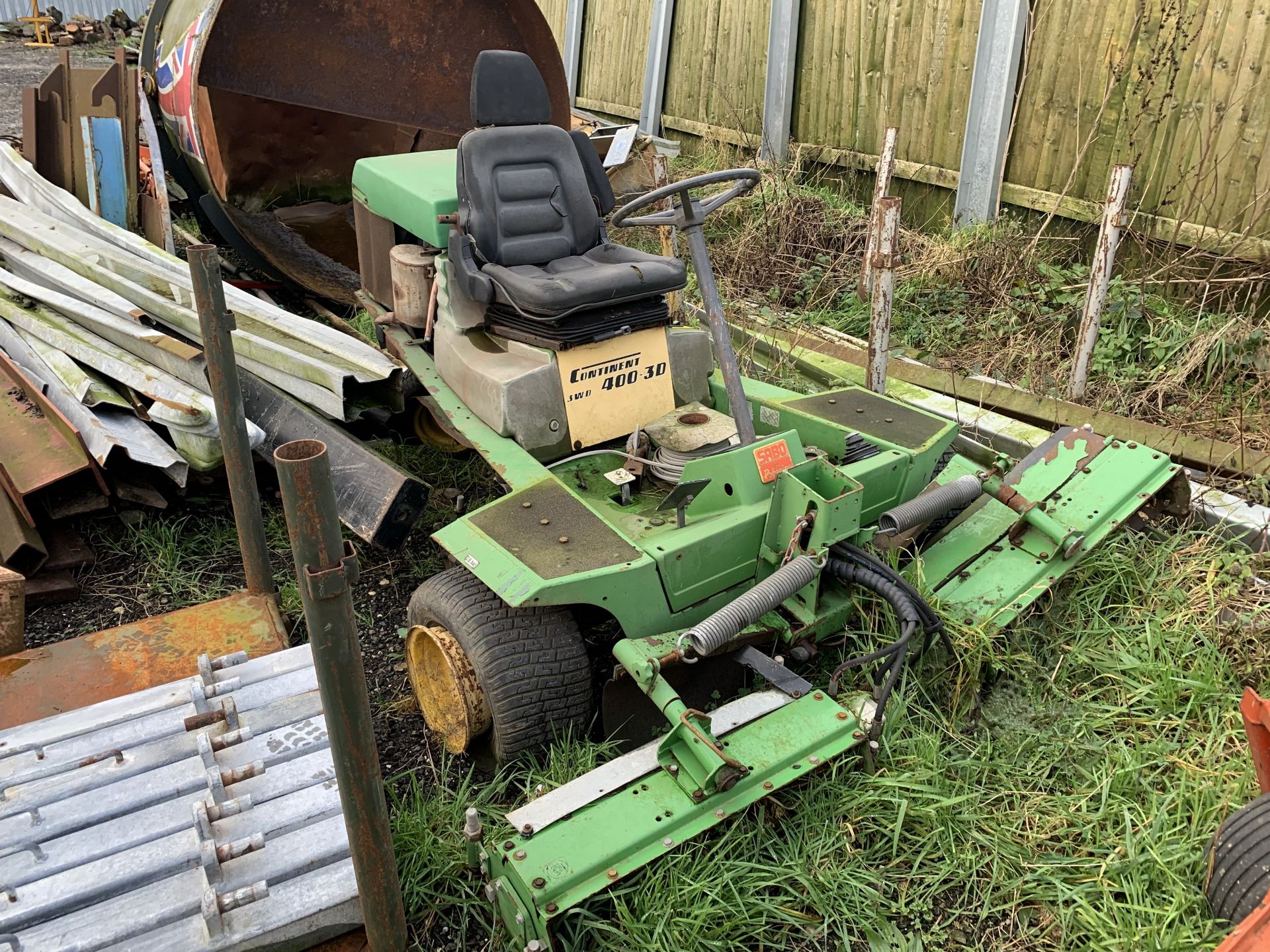 NO VAT 1994 Sabo Roberine 3wd cylinder mower, diesel Deutz engine