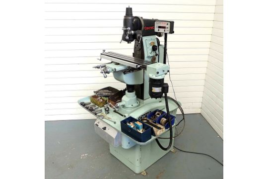 Centec Horizontal Milling Machine with Swivel Vertical Head. Both ...