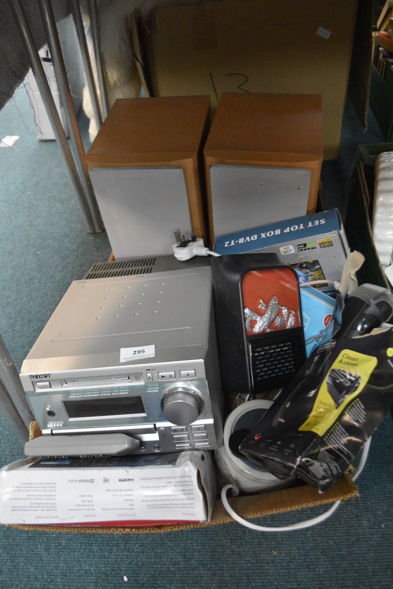 Electrical Items Including Sony Audio System