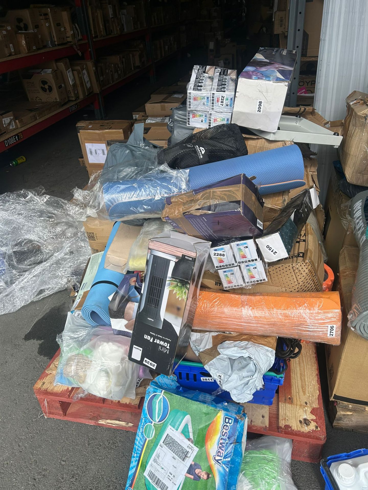 Pallet of various items and conditions / The Winner Must collect all ...