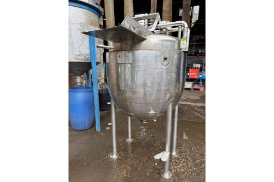 Skerman 770litre stainless steel jacketed high shear Mixing Vessel ...