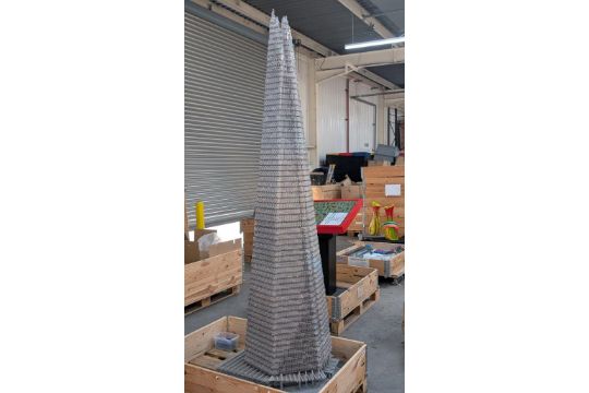 The Shard LEGO Base. Dimensions: 75cm x 75cm. Height: 235cm. We sold ...