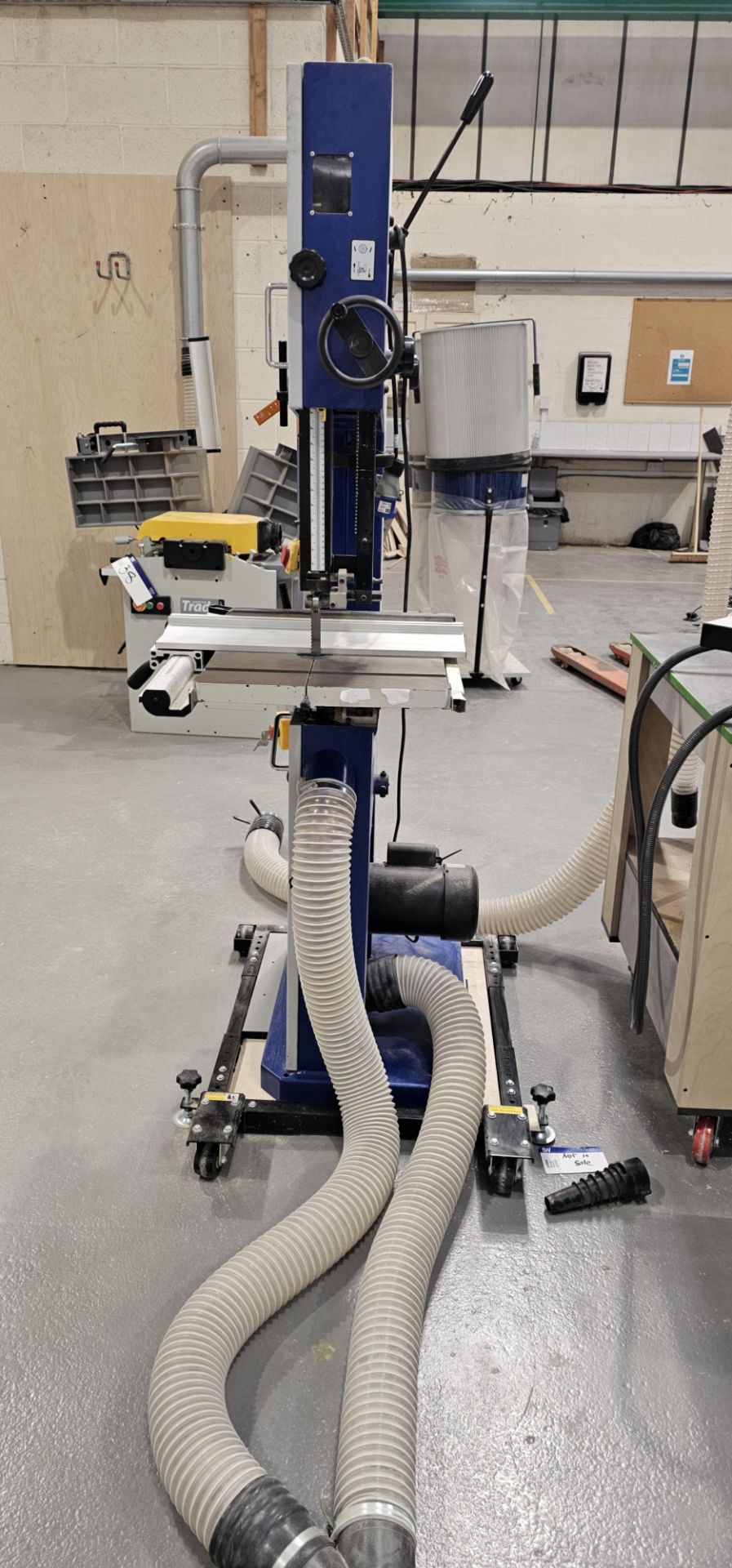 Axminster Industrial Series 700355 Vertical Bandsaw, serial no ...
