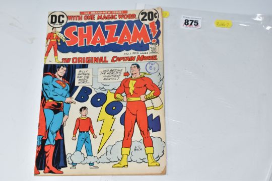 SHAZAM VOLUME 1 NUMBER 1 DC COMIC, first Silver Age appearance of ...
