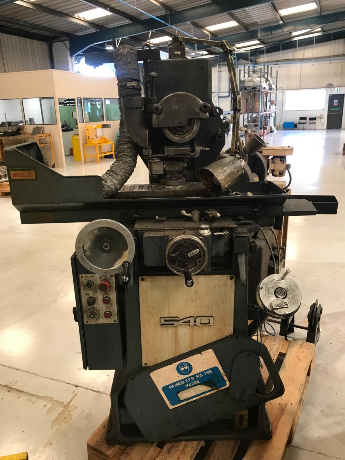 Jones and Shipman 540 surface grinder