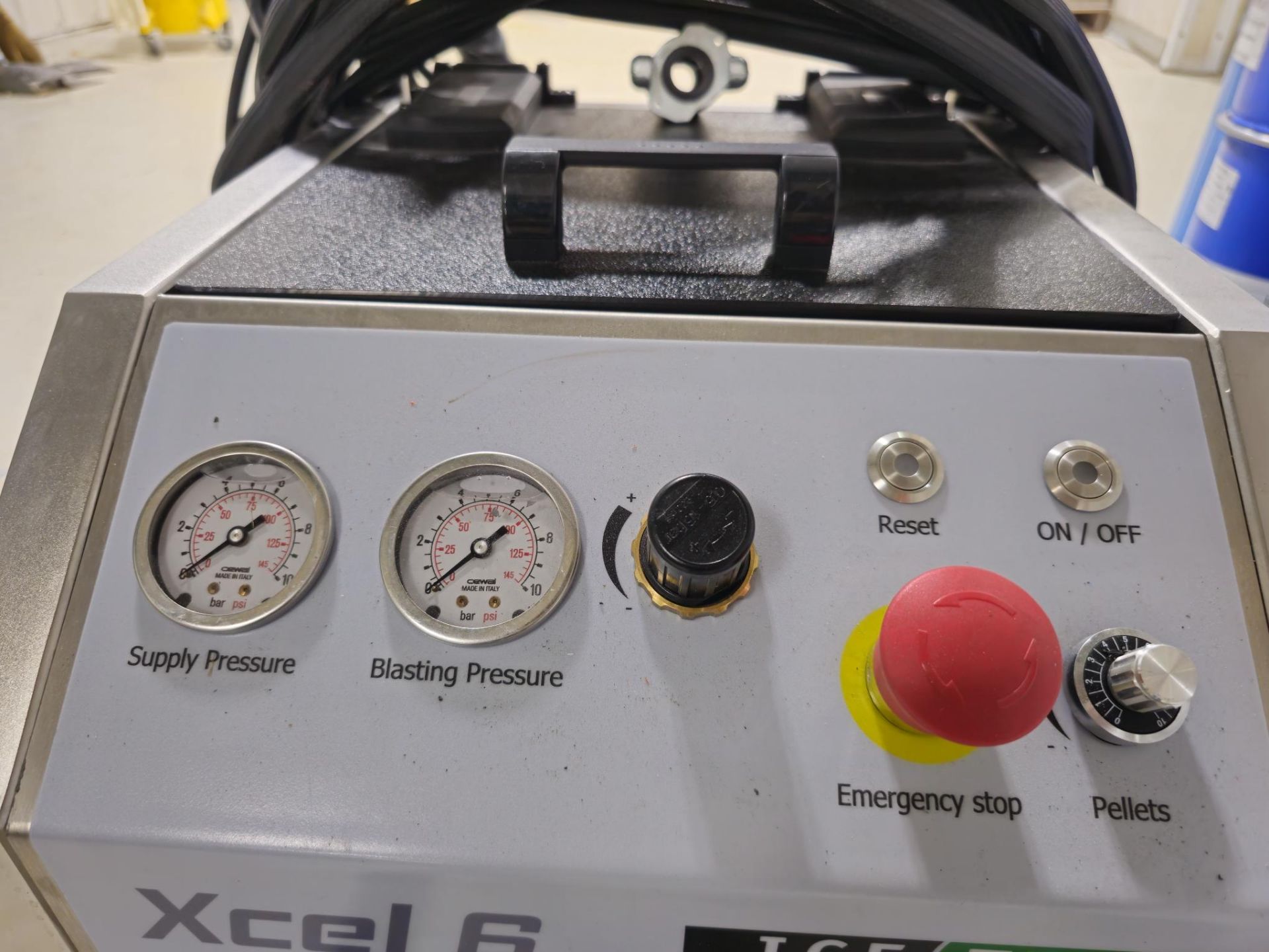 LOCATED IN EAST TROY, WI- Used Cold Jet IceTech Xcel 6 Dry Ice Blasting ...