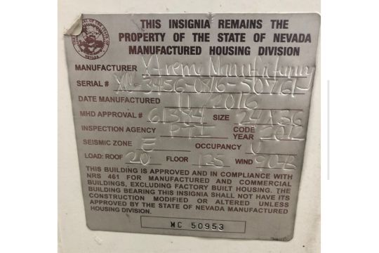 LOCATED IN NEW ORLEANS, LA- Used Xtreme Manufacturing Modular 24 x 48 x ...