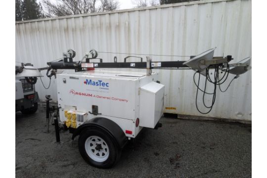 Mastech Portable Light Plant with Approx. 11,954 Hours. Note: No ...