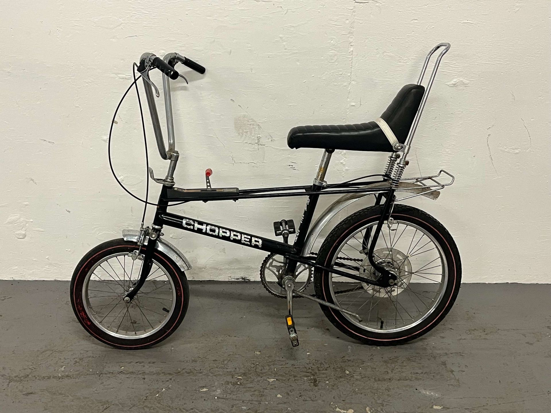 Summary:Raleigh Chopper Mk II In Prismatic Black