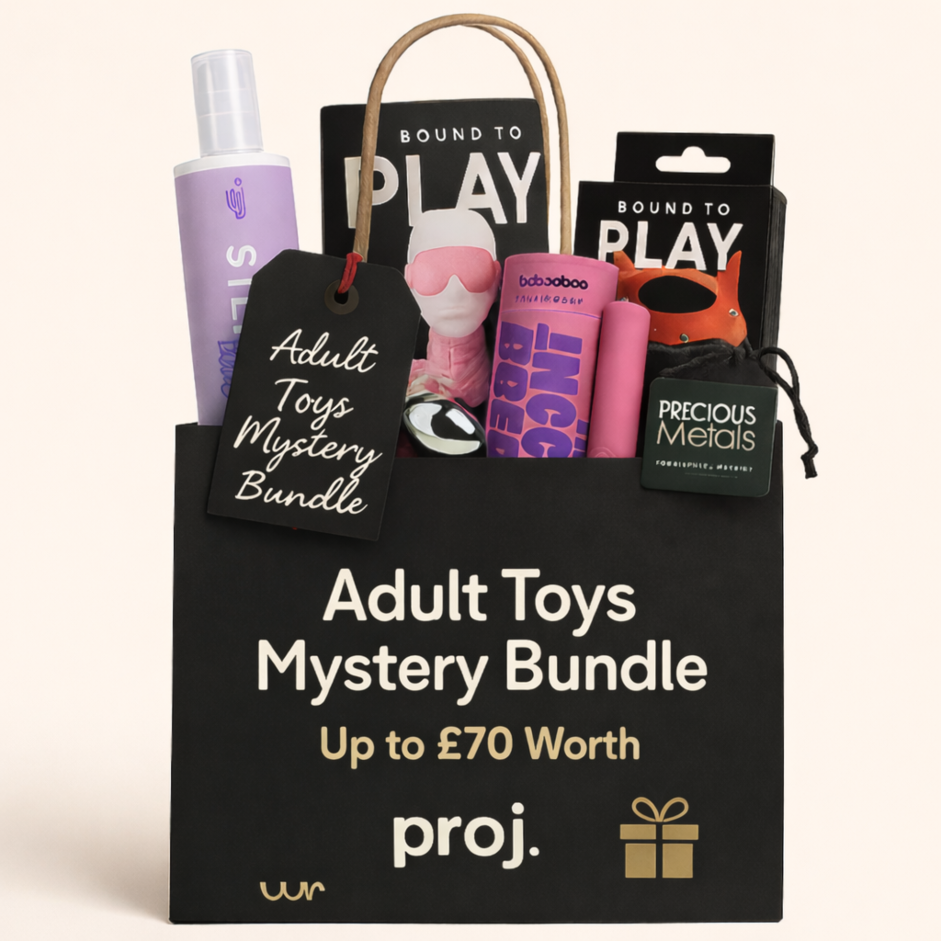 Adult Toys Mystery Bundle Up to £70 Worth Discover a sealed Adult Toys ...