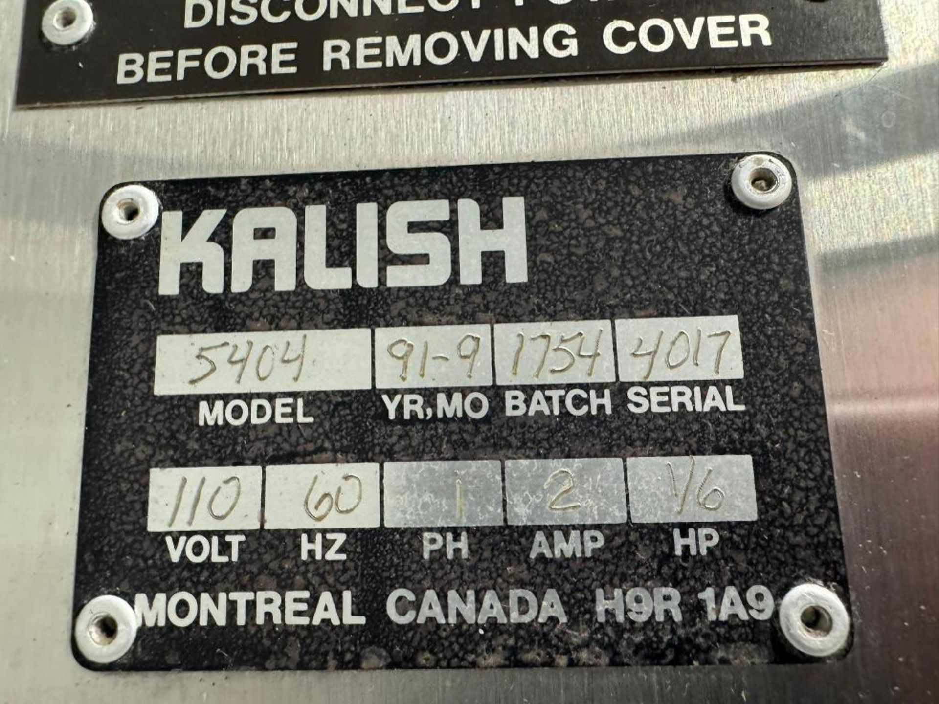 Kalish Bandit Neck Bander, Model 5404, Serial# 4017, Year 1991. **SEE ...