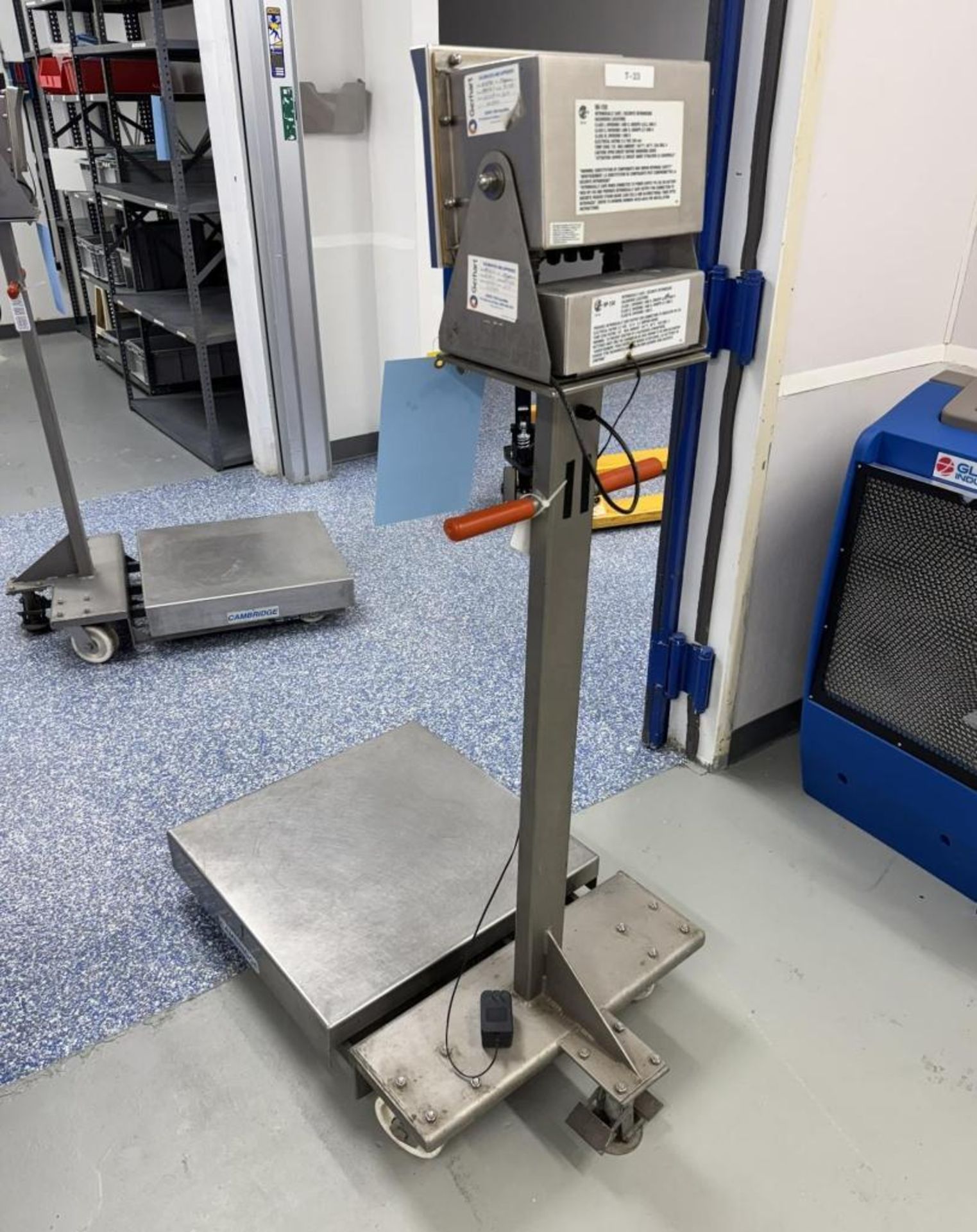 Cambridge Scale Works 1000# Capacity Portable Platform Scale, Model ...