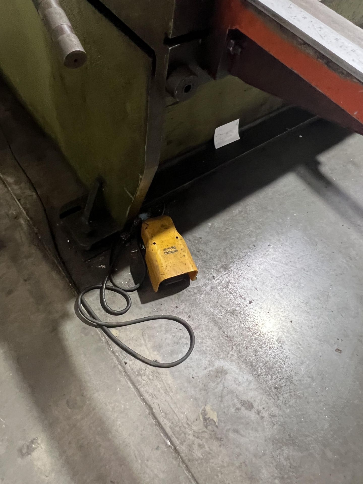 HELLER 10' X 1/4" PLATE SHEAR, F.O.P.B.G. SN. 53086-HS3H6