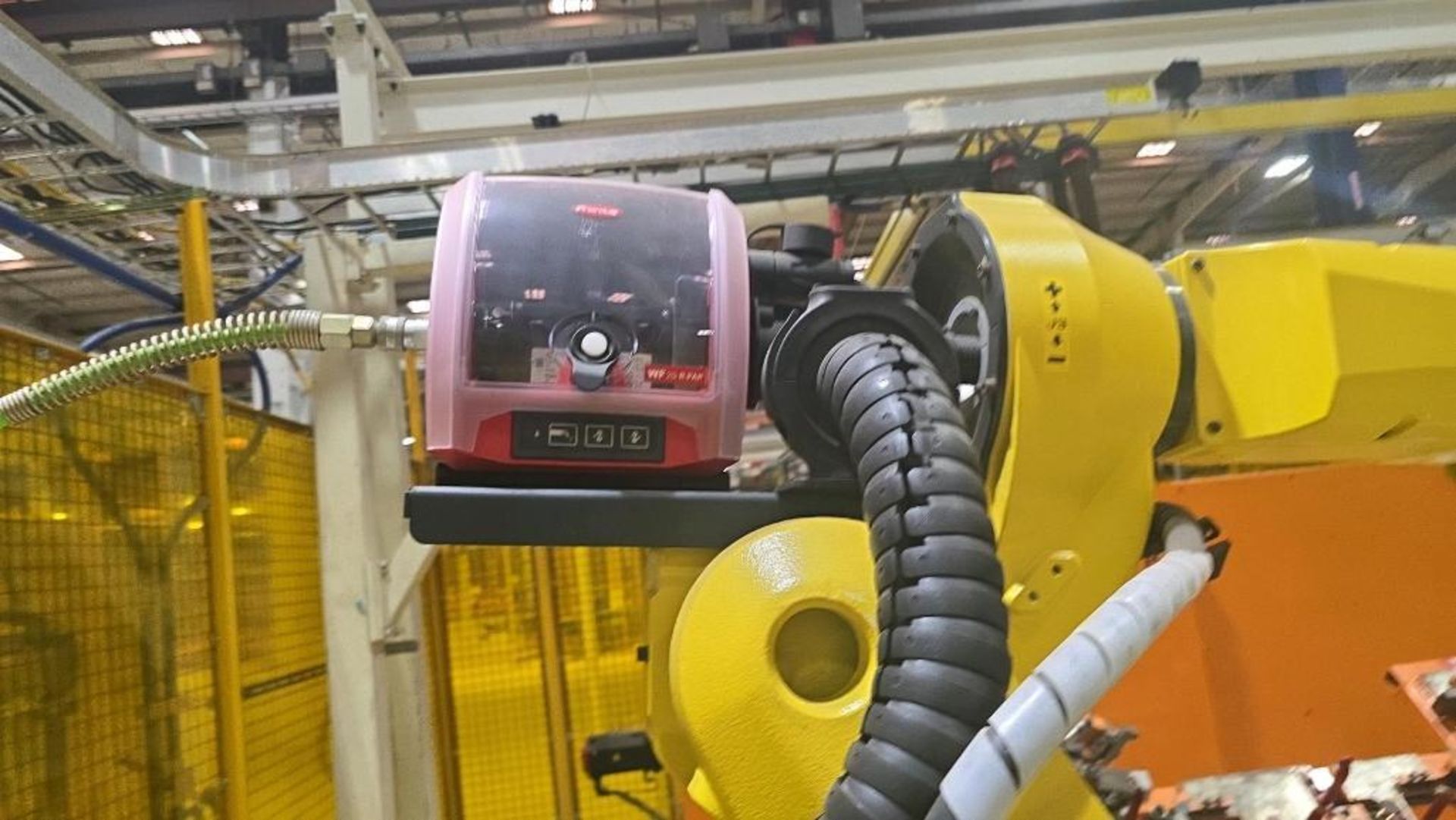 2021 Fanuc ARCMate 120iD/12L 6 Axis MIG Welding Robot; Fronius TPS400i ...