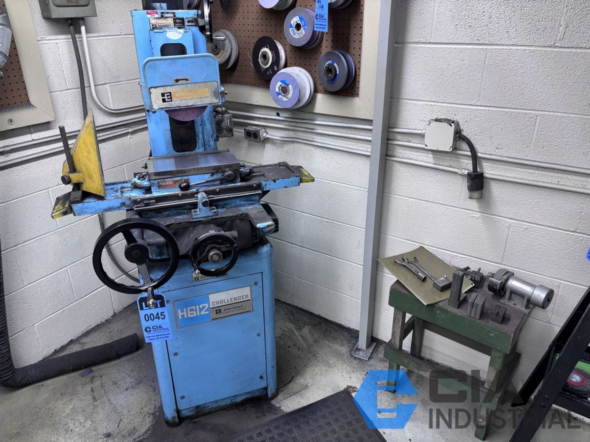 6" X 12" BOYAR-SCHULTZ H612 CHALLENGER SURFACE GRINDER - For ...